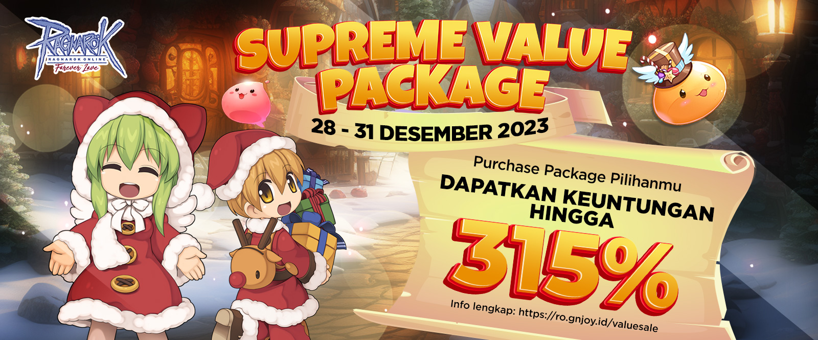 RAGNAROK : FOREVER LOVE | SUPREME VALUE PACKAGE JANUARI 2024